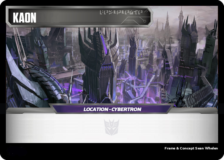 Custom Cards | Edge of Iacon